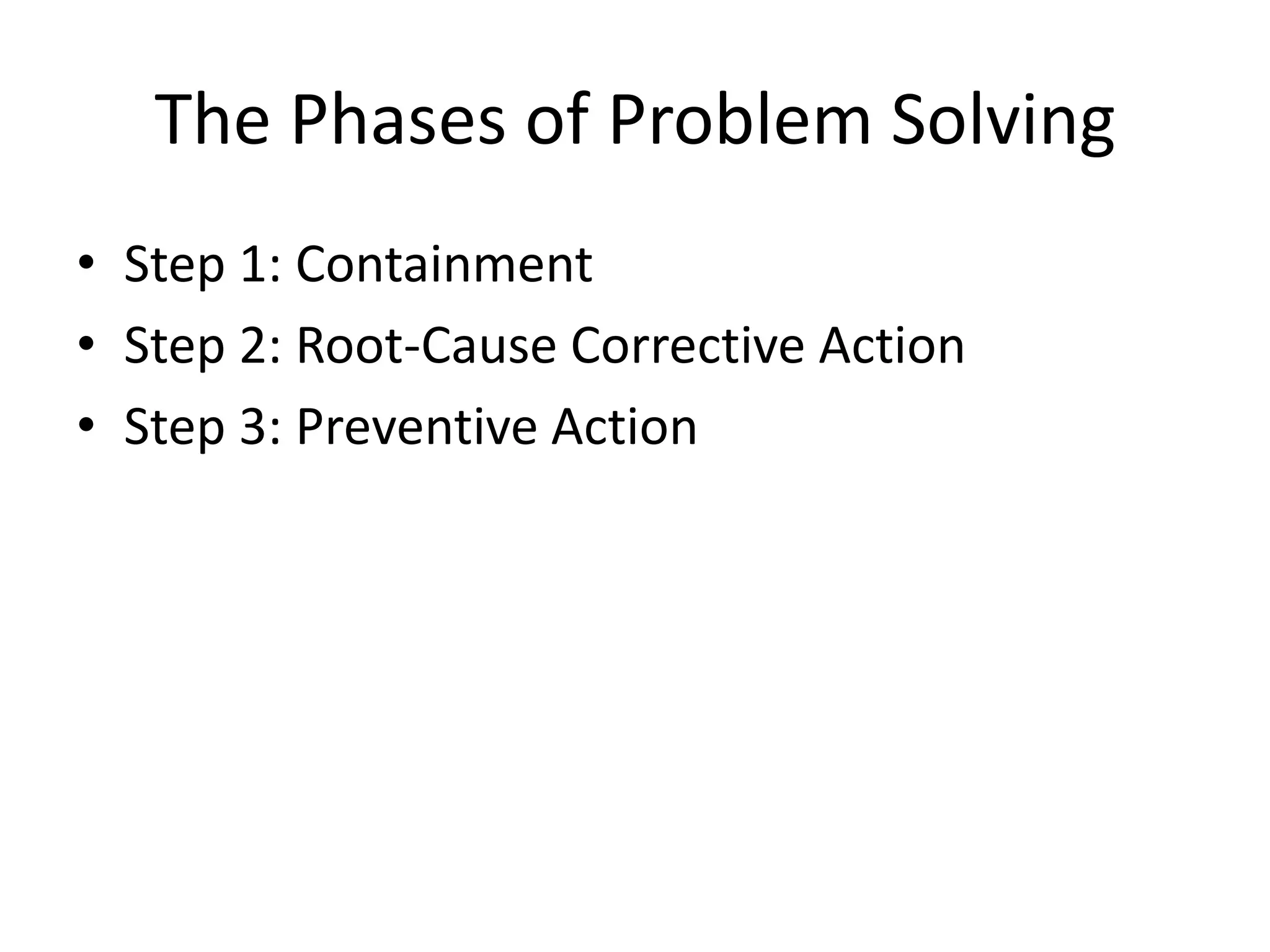 Qc training problem solving | PPTX
