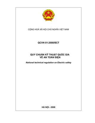 Qcvn 01 2008 bct - at dien | PDF