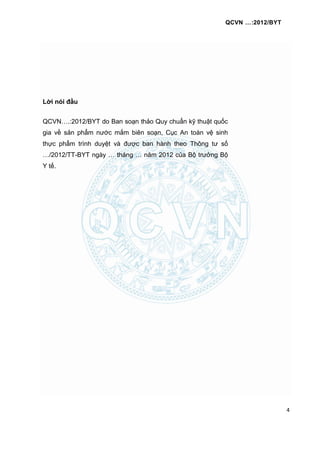 Qcvn nuoc mam | PDF