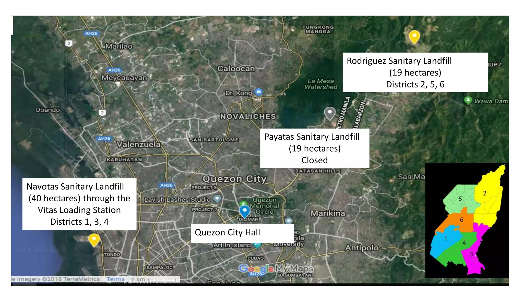 A Geographical Overview of Solid Waste Disposal in Quezon City | PPTX