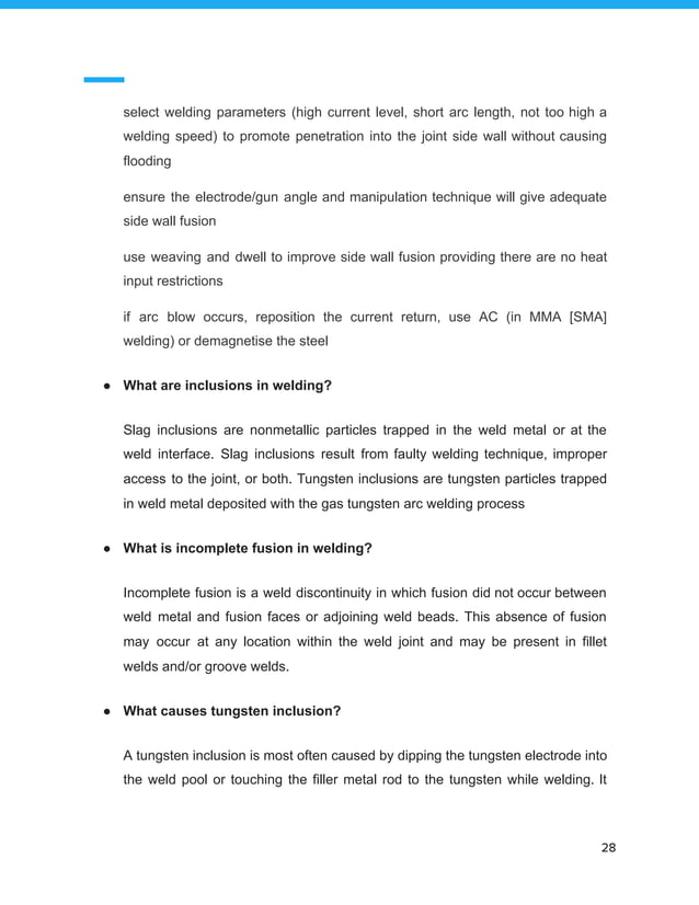 QC Welding Inspector Interview Question & Answers.pdf | Chemistry | Science