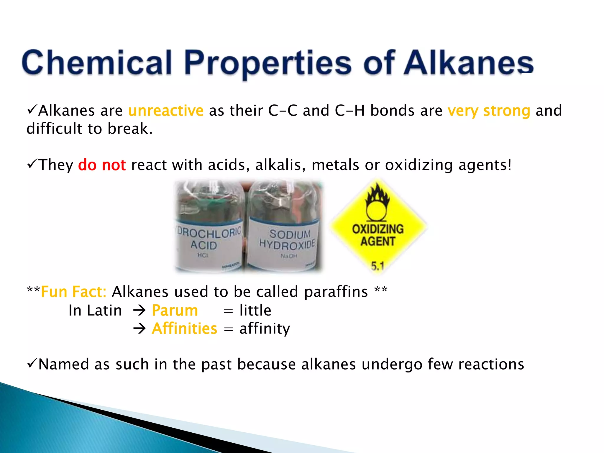 Alkanes power point | PPTX