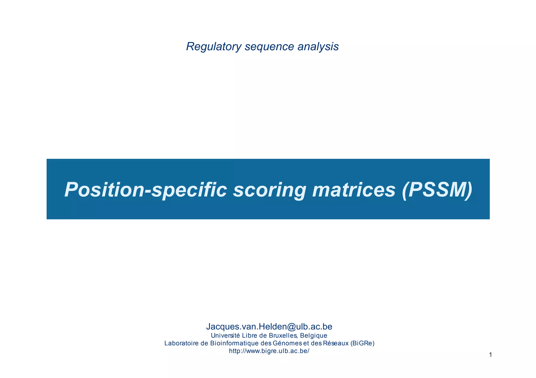 01.4.pssm theory | PDF
