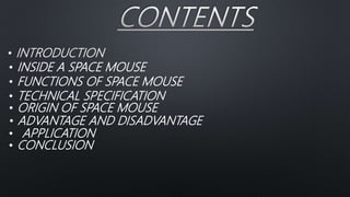 Space mouse | PPTX