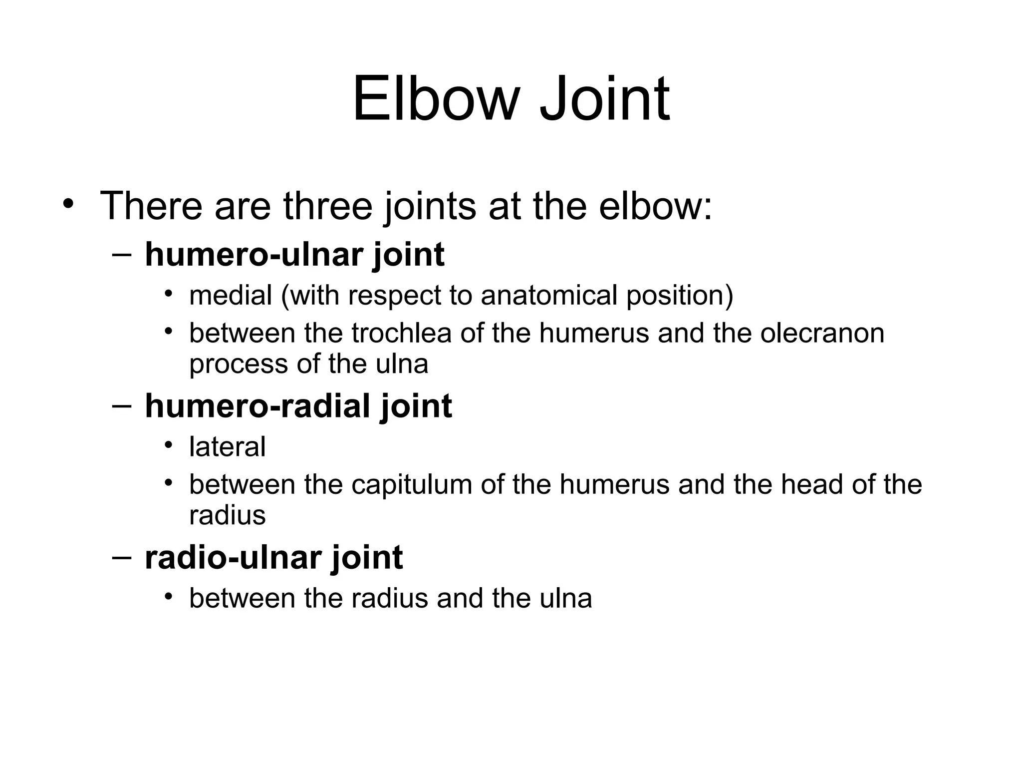 Joints of the human body | PPT