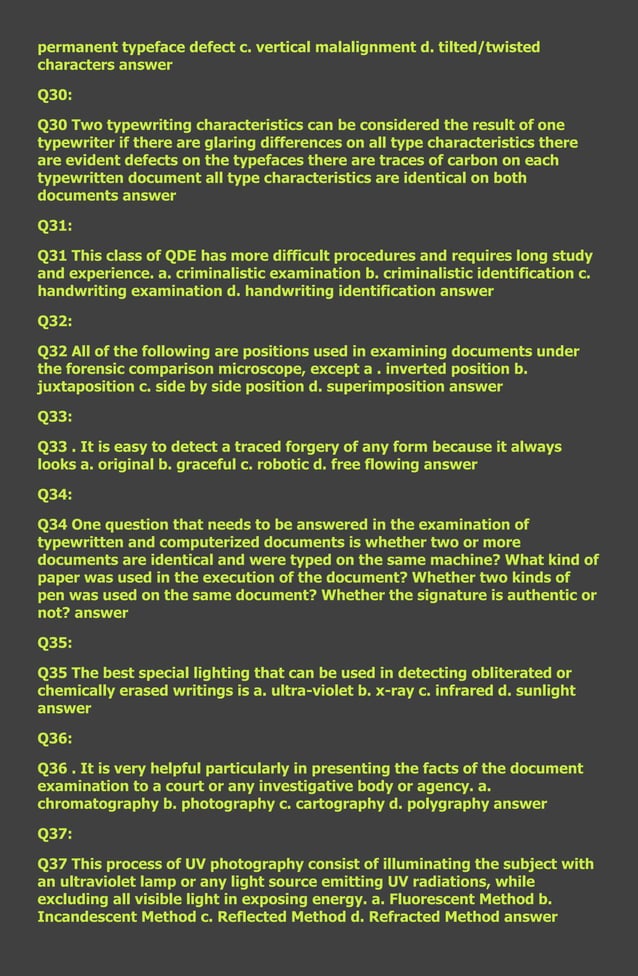 Qde reviewer | PDF