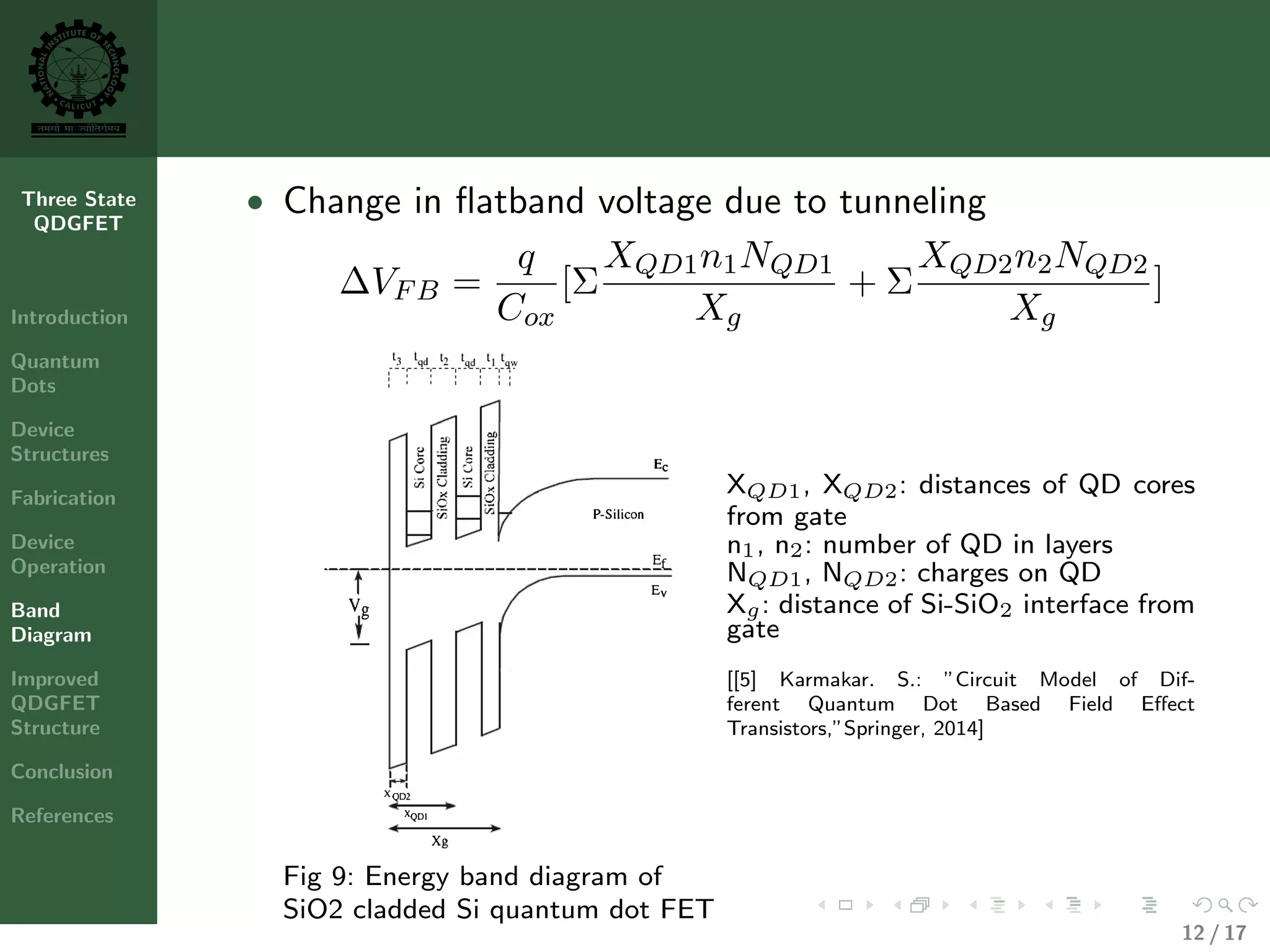 Quantum Dot Gate Field Effect Transistor - QDGFET | PDF