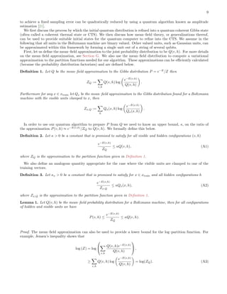 Quantum Deep Learning | PDF