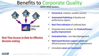 QDM WEB System -- Connect your suppliers and global enterprise | PPT