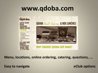 Qdoba presentation | PPTX