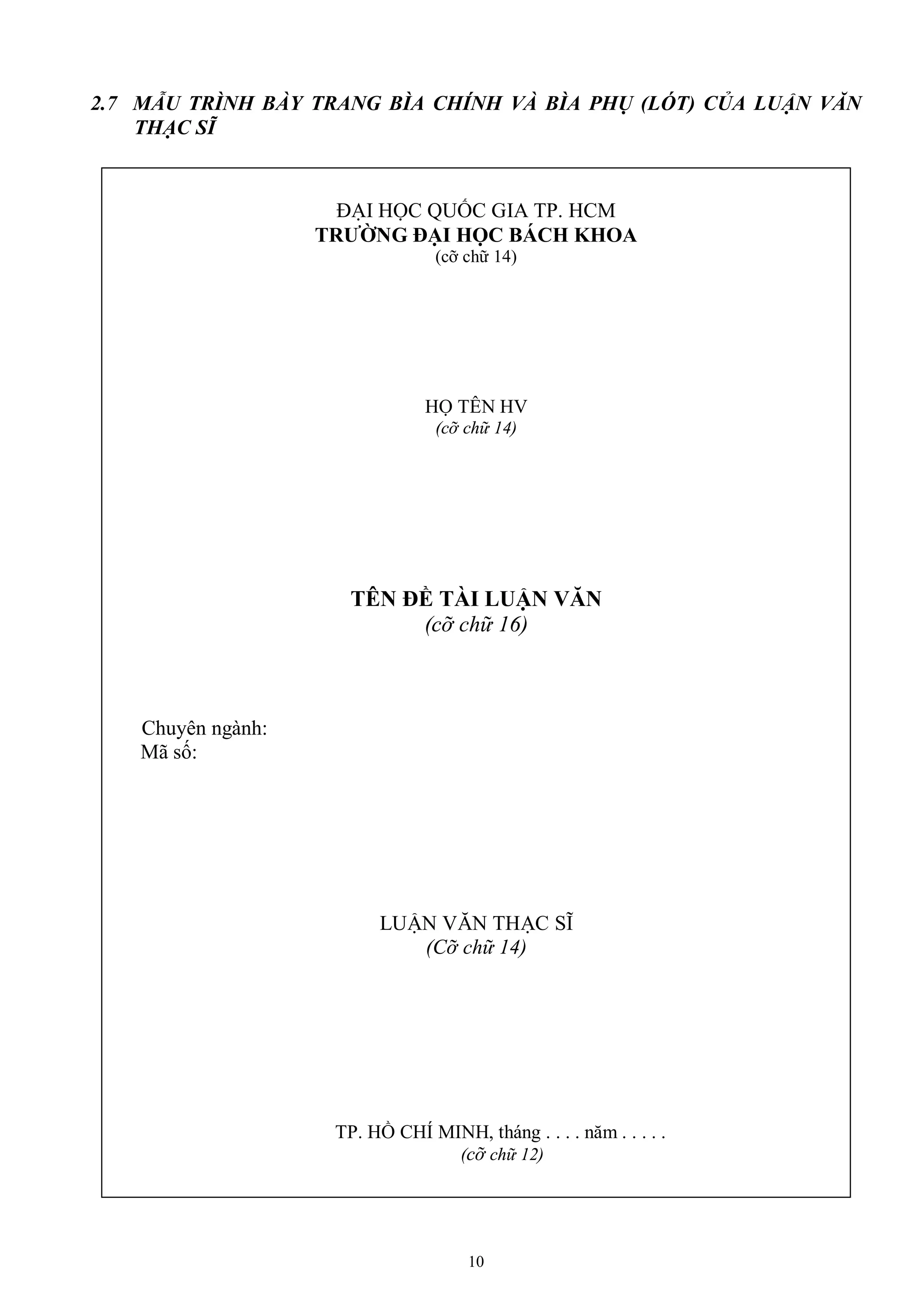 huong dan trinh bay luan van ths | PDF