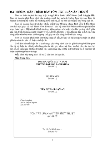 huong dan trinh bay luan van ths | PDF