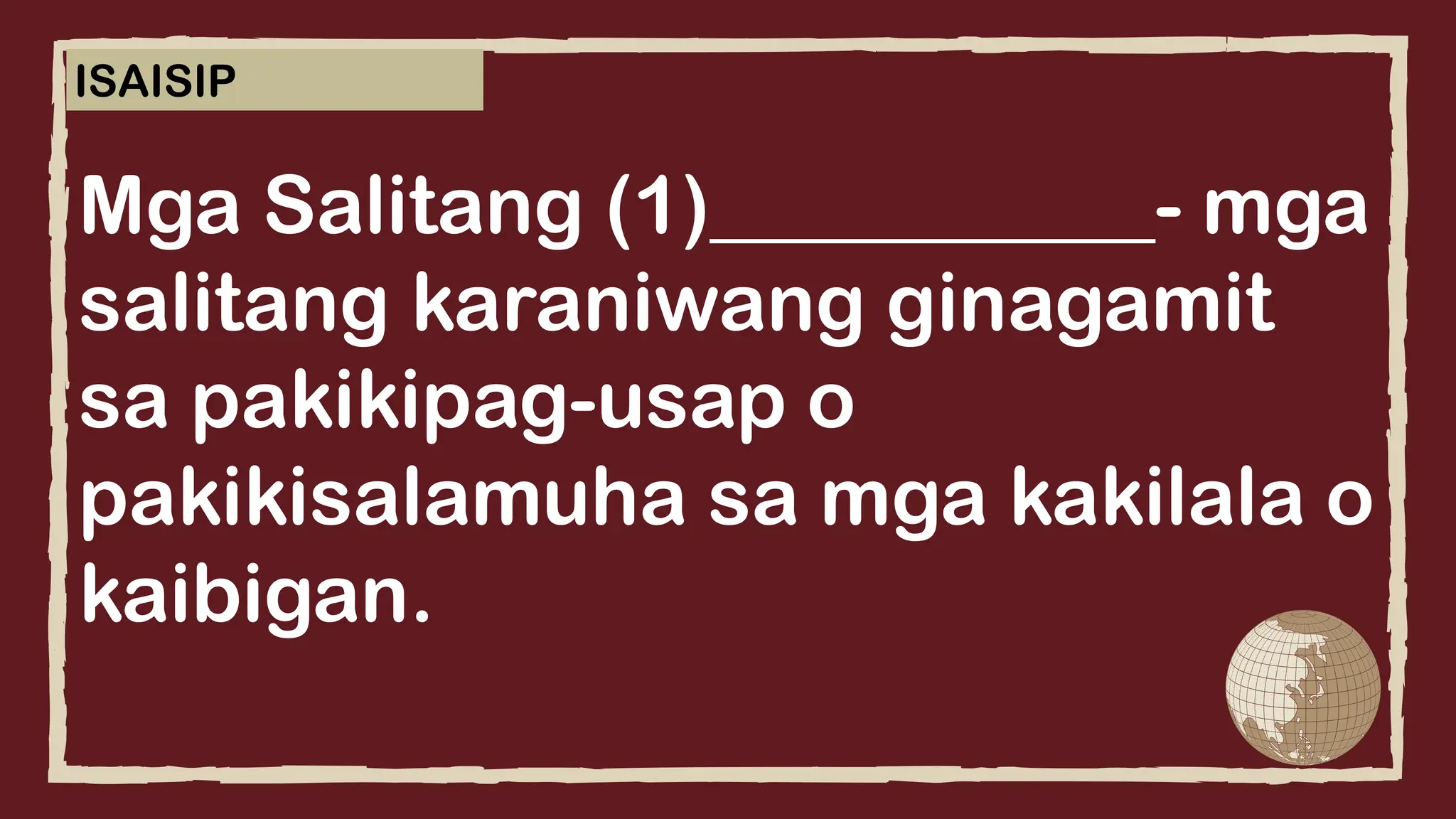 Antas ng wika‐--------------------------- | PDF