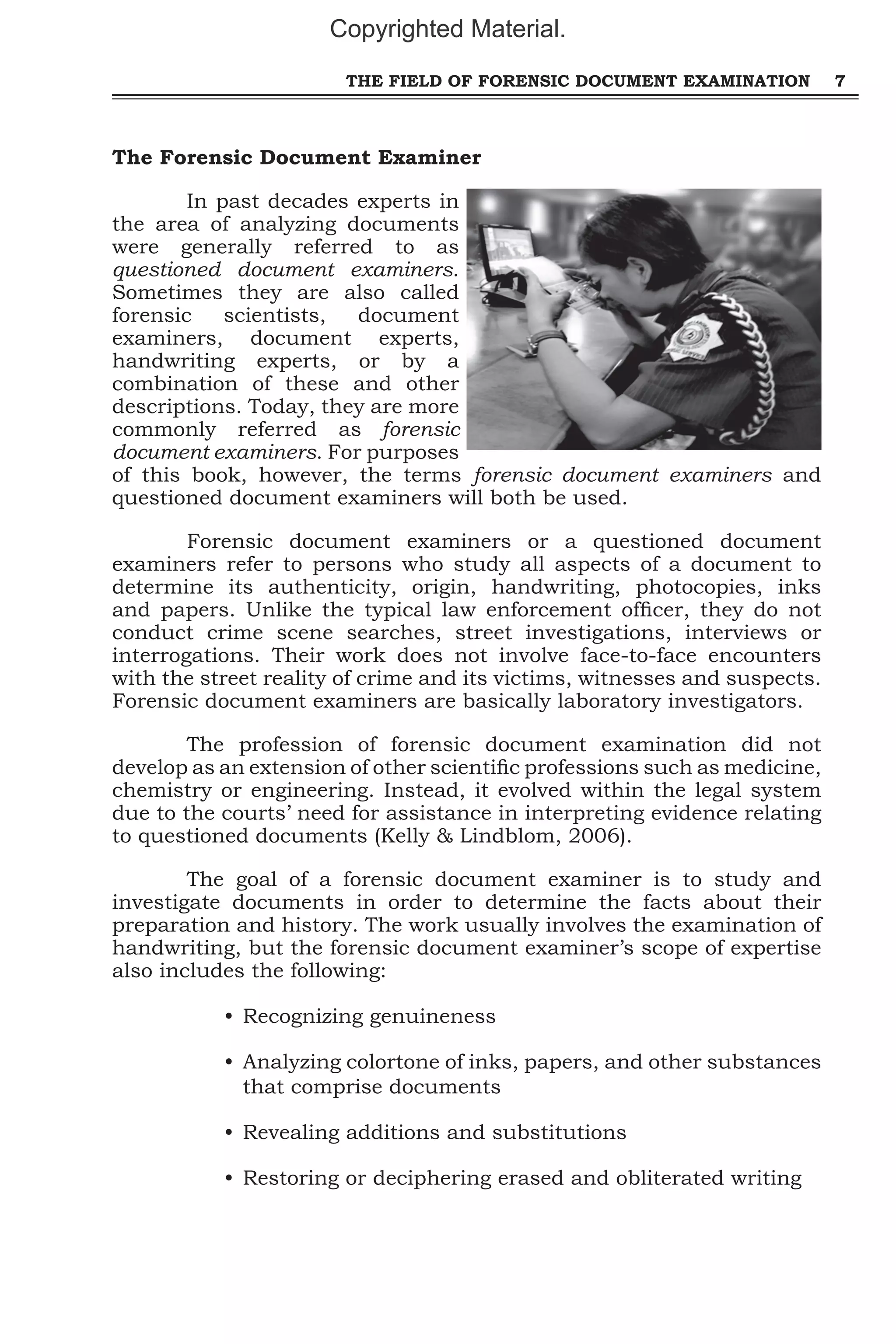 Questioned Documents First Chapter | PDF