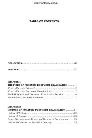 Questioned Documents First Chapter | PDF