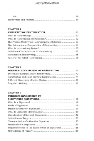 Questioned Documents First Chapter | PDF