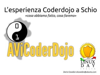 L'esperienza Coderdojo a Schio | PDF | Computing | Technology & Computing