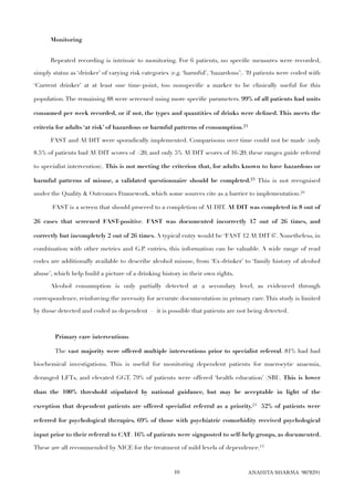 Community management of alcohol dependence | PDF