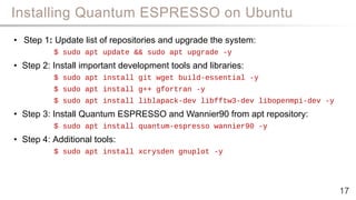 QE-SSP - Lecture 2: Productivity tools: Linux & JupyterLab | PDF