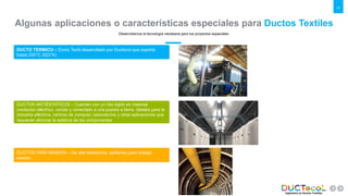 DUCTecoL ingeniería en Ductos Textiles | PDF