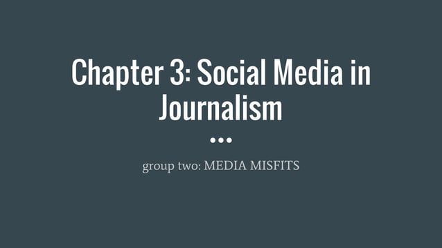 Chapter 3 presentation | PPT