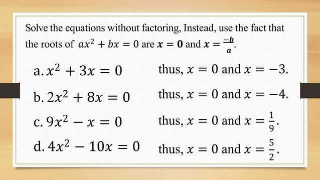 QE by Factoring & Quadratic Formula.pptx