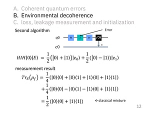 [01] Quantum Error Correction for Beginners | PDF