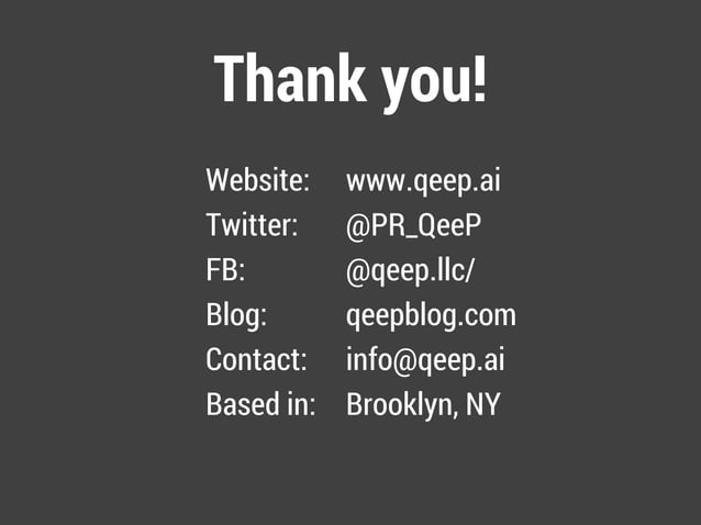 Qeep deck | PPT