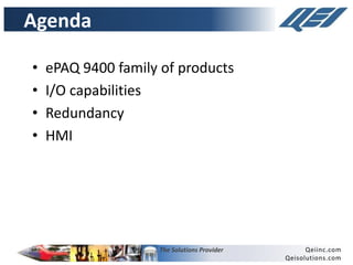 Multifunction Gateways - QEI LLC | PPTX