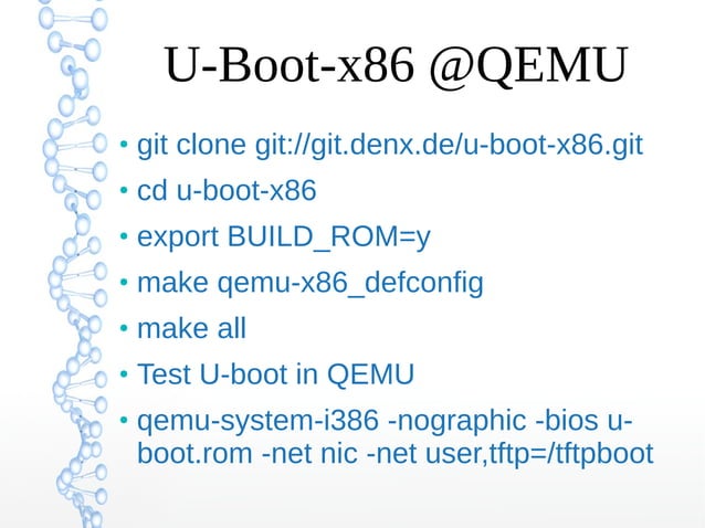 Qemu x86 BIOS @ https://youtu.be/F71LGSrj9cc | ODP | Operating Systems | Computer Software and ...