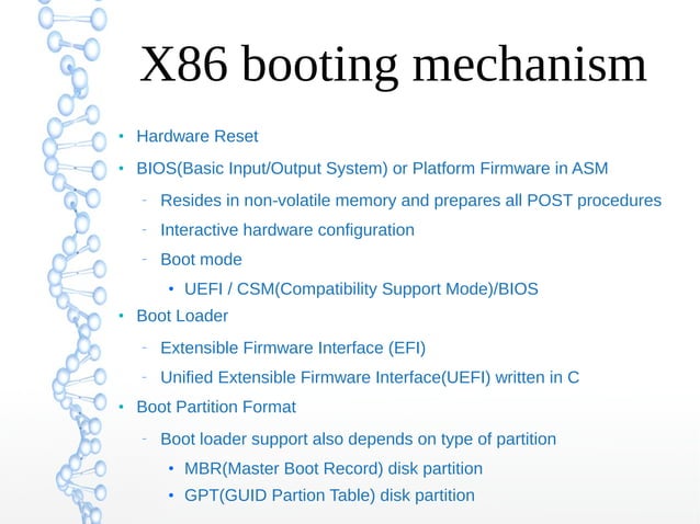 Qemu x86 BIOS @ https://youtu.be/F71LGSrj9cc | ODP | Operating Systems ...