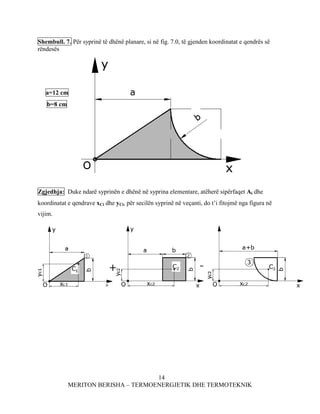 Qendra e Rëndesës - Statikë | PDF