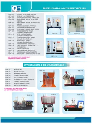 Laboratory Equipment By Quality Engineers | PDF