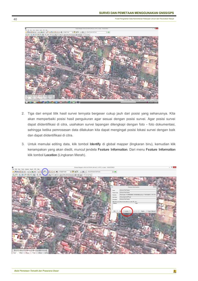 Survei dan Pemetaan Menggunakan GPS | PDF