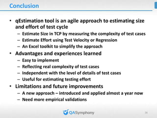 Test Estimation using Test Case Point Analysis method | PPT