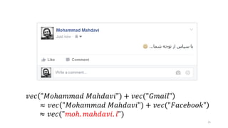 Word2Vec: Vector presentation of words - Mohammad Mahdavi | PDF