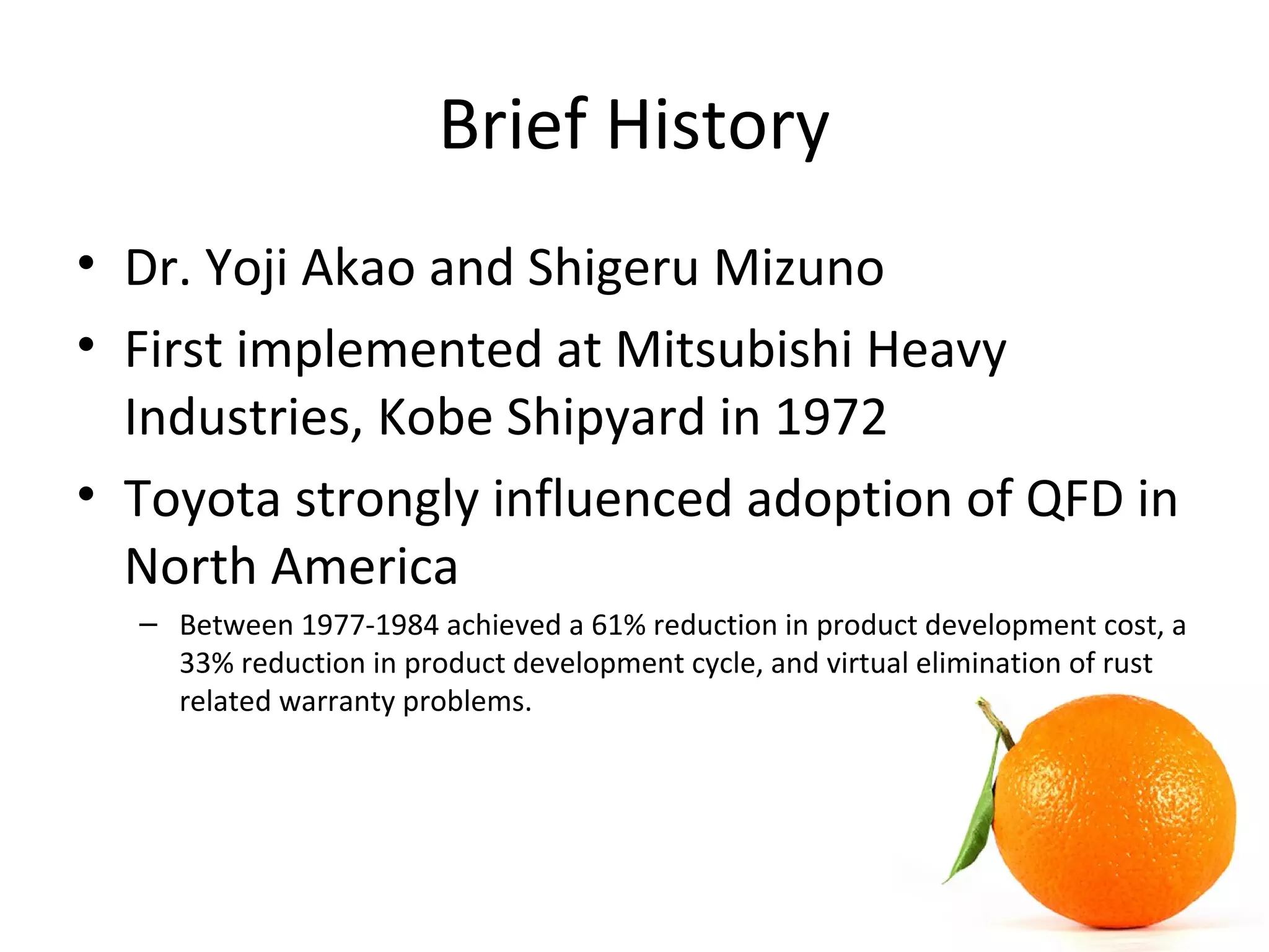 Quality Function Deployment (QFD) Seminar Presentation | PPT