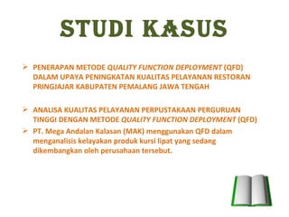 Qfd persentasi | PPT