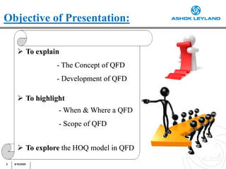 QFD (Quality Function Deployment) | PPTX
