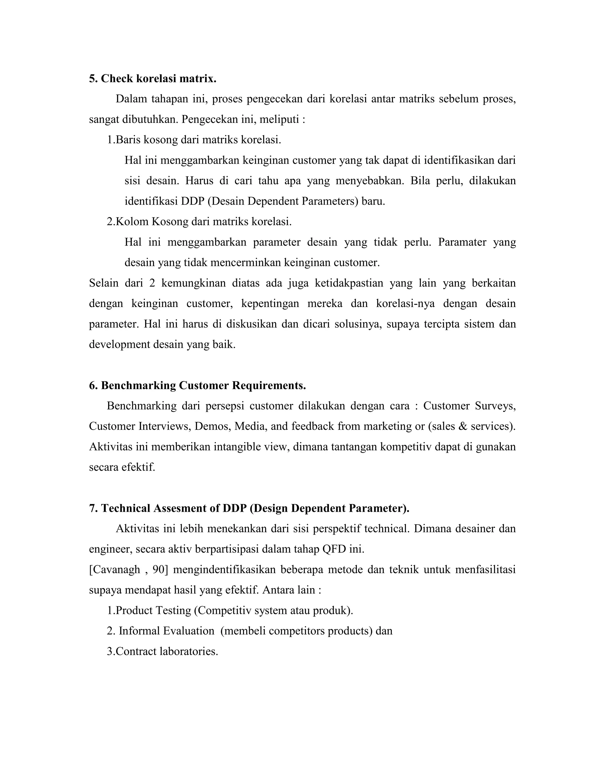 QFD journal review (integrate logistics into system design) | PDF