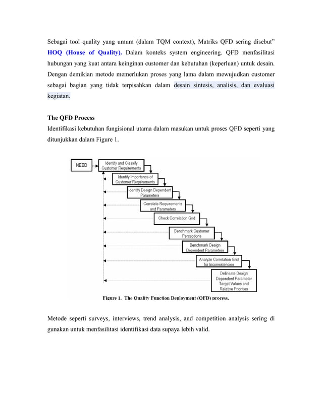 QFD journal review (integrate logistics into system design) | PDF