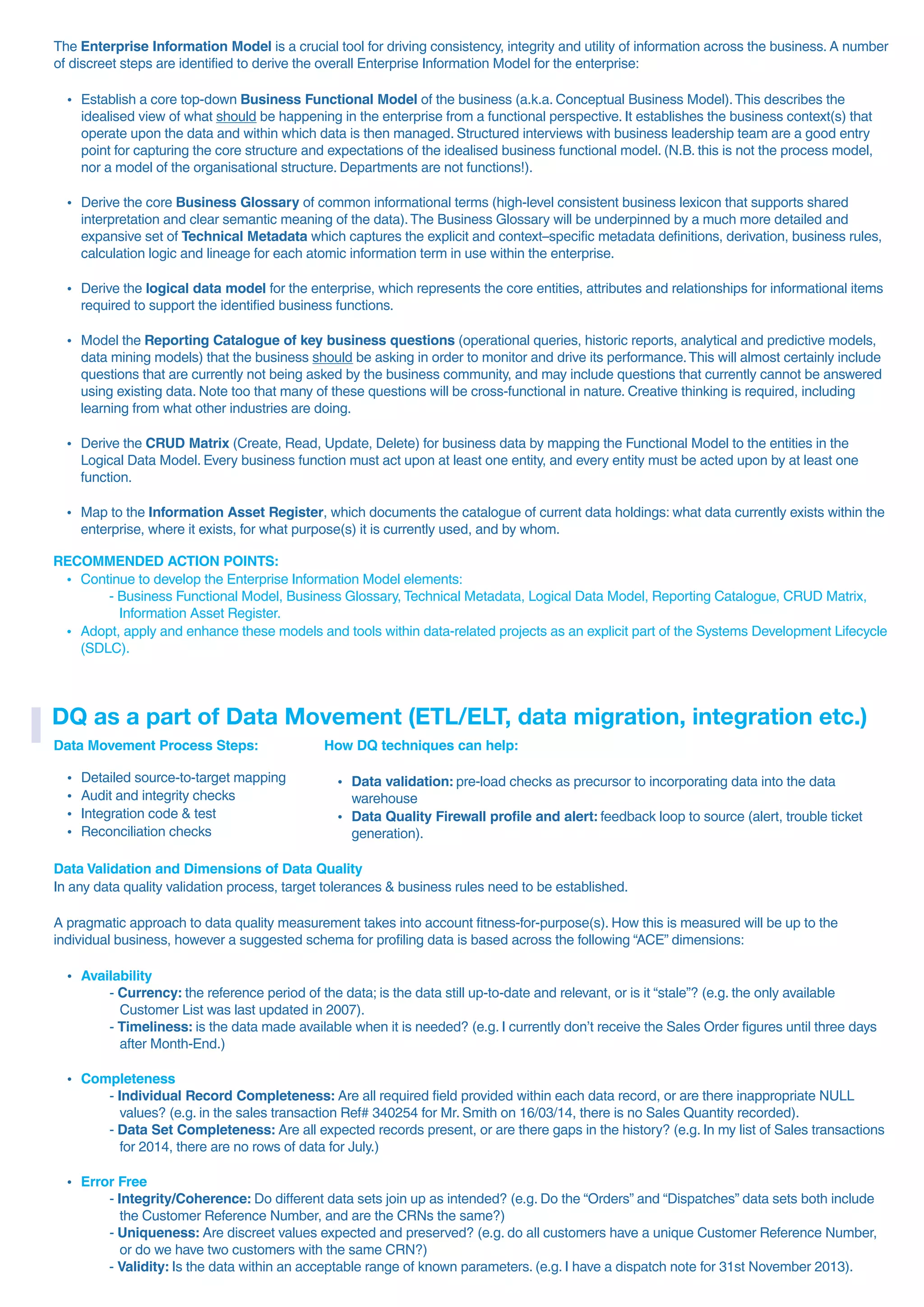 Data Quality in Data Warehouse and Business Intelligence Environments - Discussion Paper | PDF ...