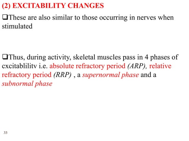 Excitable tissues skeletal_muscle | PPT