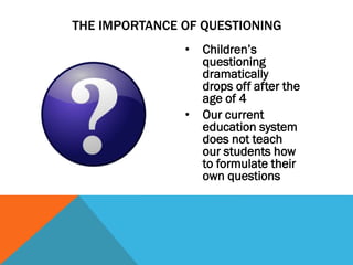Essential Question Strategies and the Question Formulation Technique ...