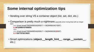 Python internals and how they affect your code - kasra ahmadvand | PPT