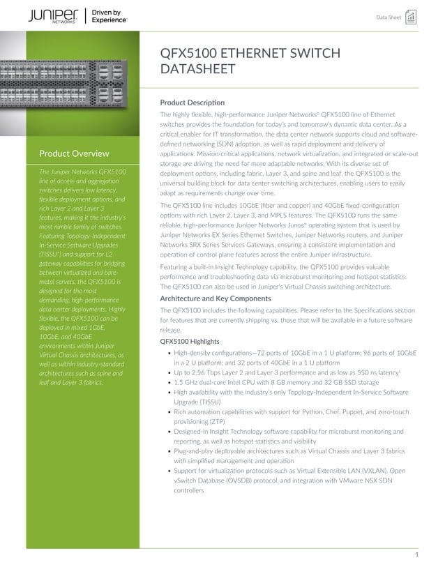 qfx5100-ethernet-switch-datasheet.pdfqfx5100-ethernet | PDF