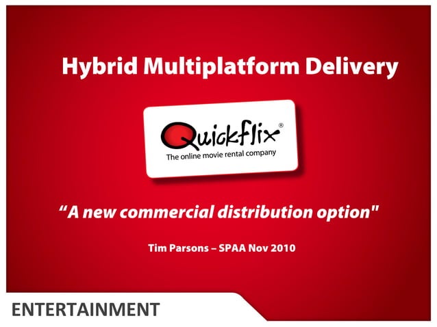 QuickFlix Strategic Vision | PPT