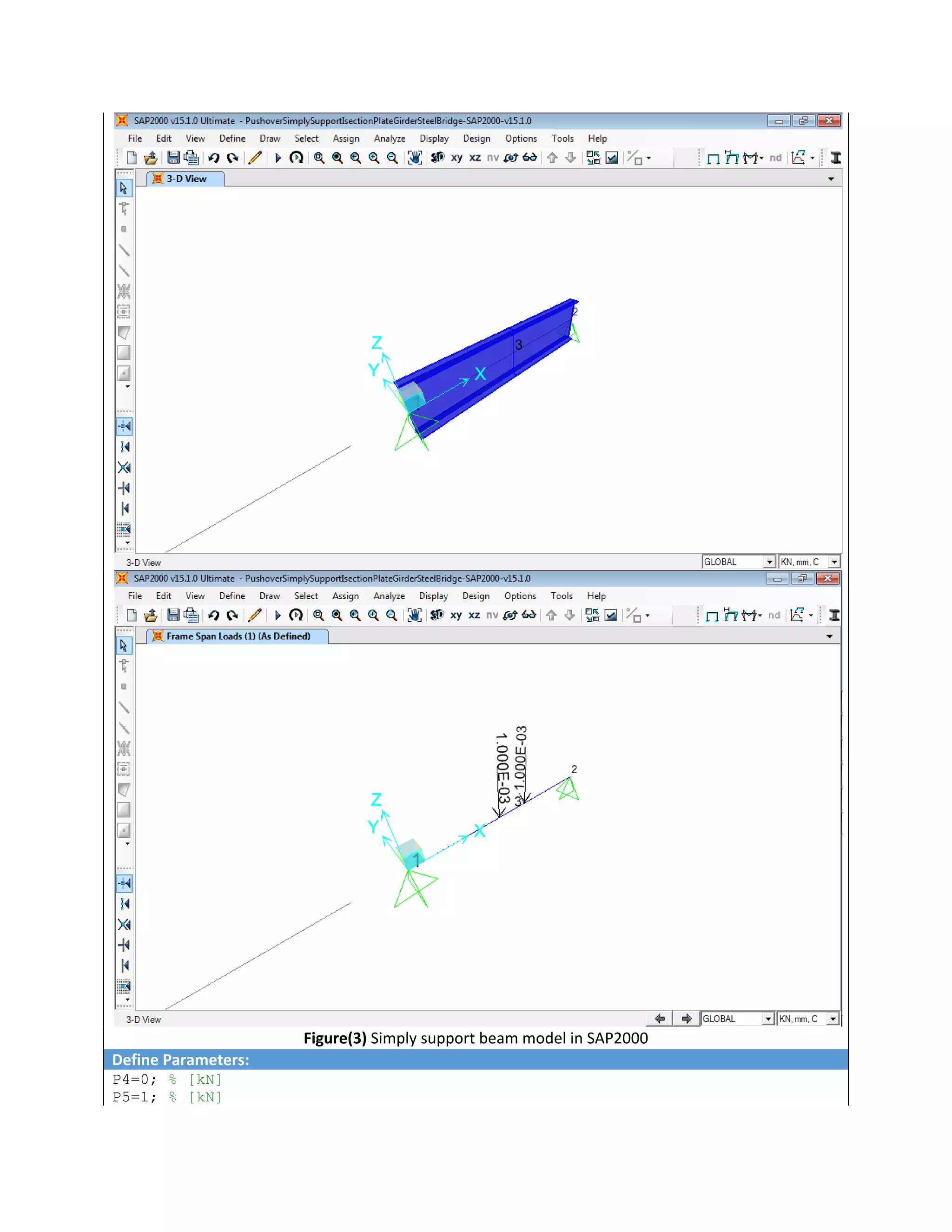 Pushover analysis of simply support steel section beam based on plastic hinge concept in matlab ...
