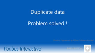 QGate - Duplicate data - problem solved.pptx