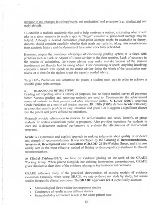 ELECTRONIC GRADE PREDICTION SYSTEM FOR DEPARTMENT OF COMPUTER BY ...